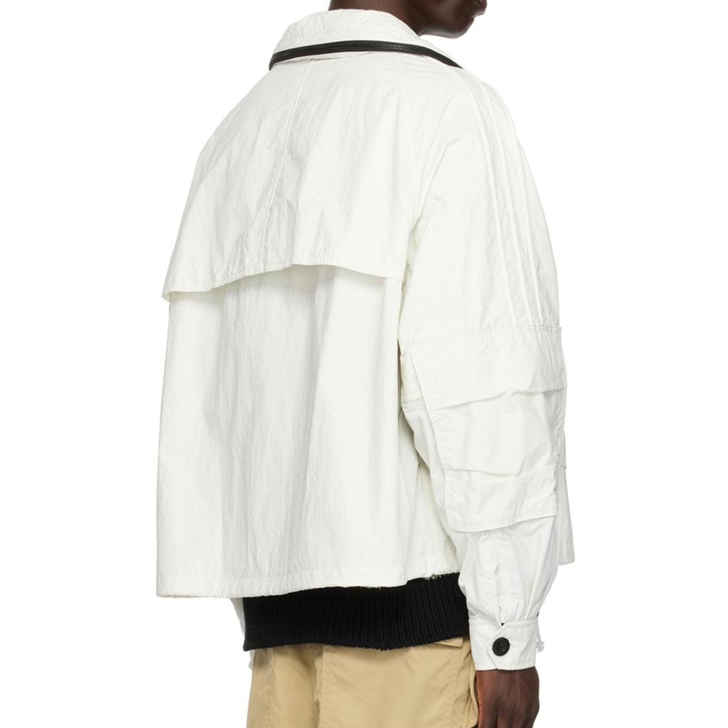Junya Watanabe MAN Nylon Track Jacket White WM-B007-051 – T0K10